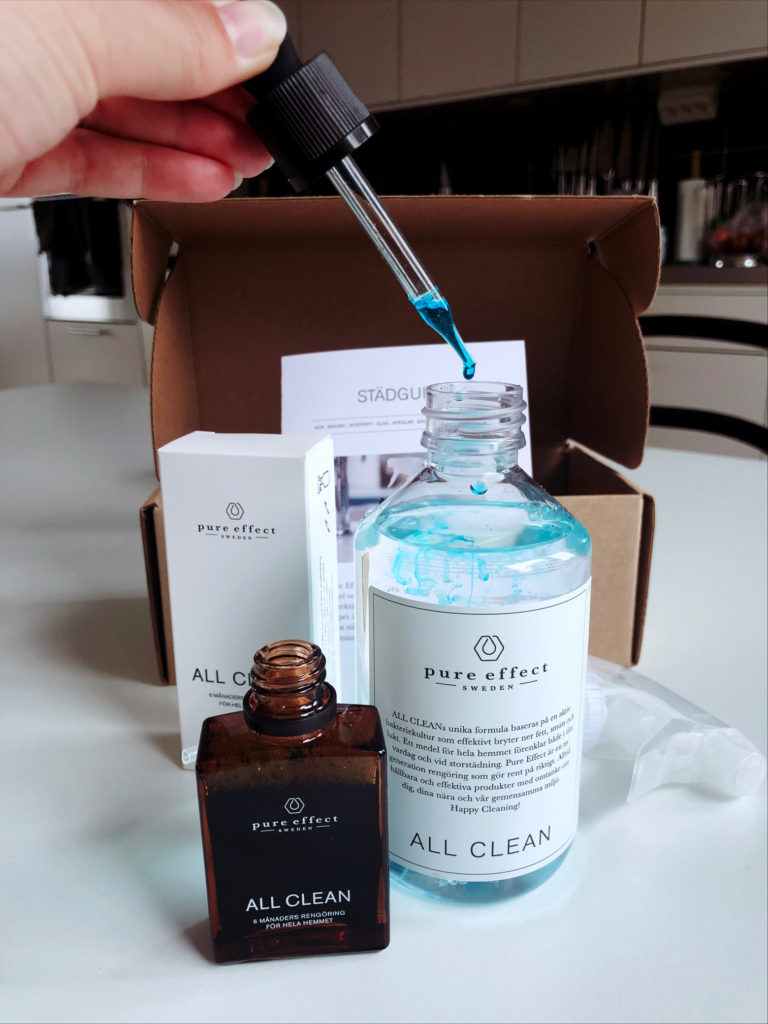 Bäst miljövänligt rengöringsmedel: Pure Effect - Straight out of earth